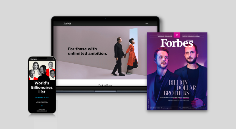Forbes Launches in Australia - Forbes Australia