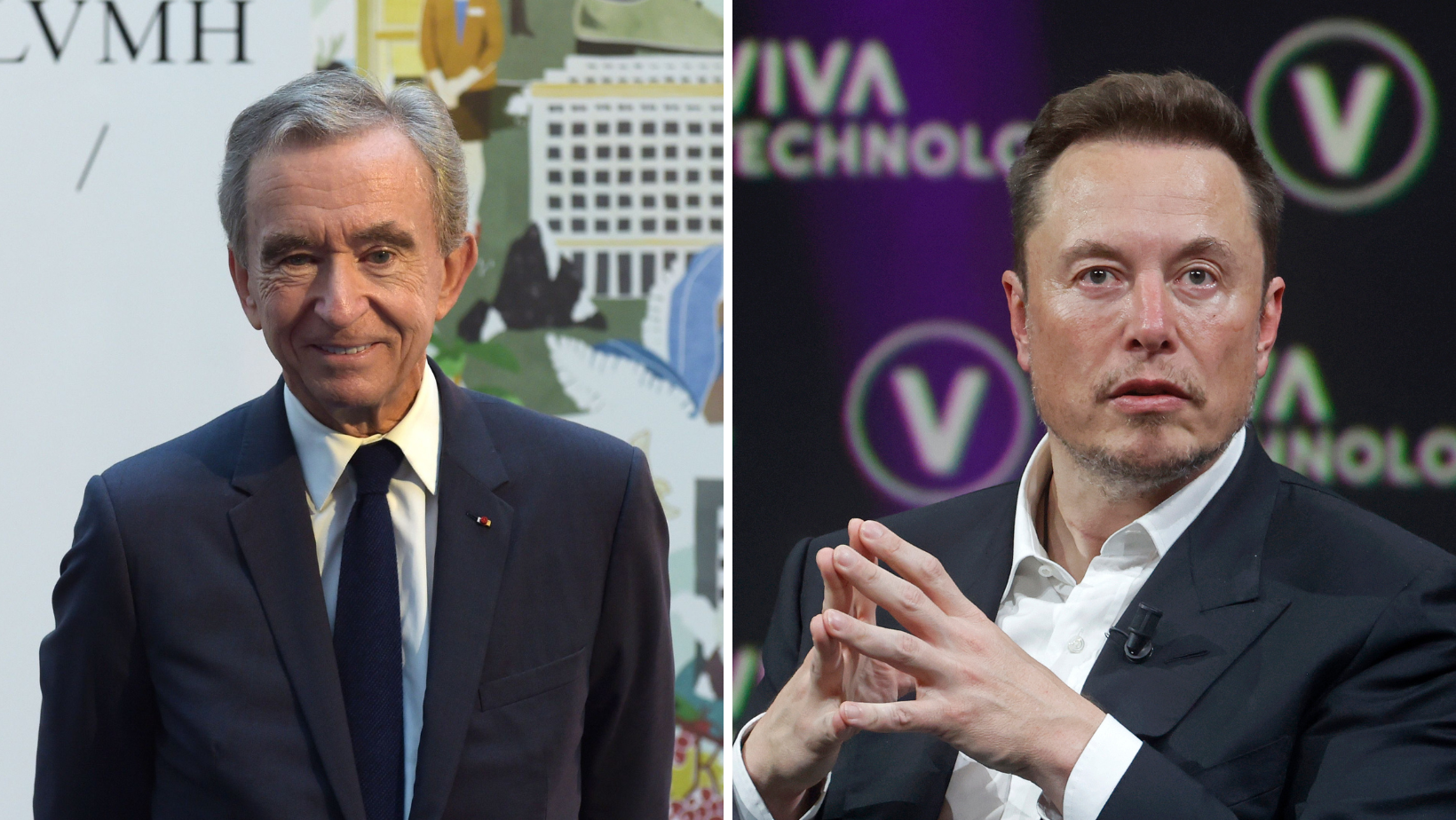 Elon Musk and Bernard Arnault spotted dining in Paris