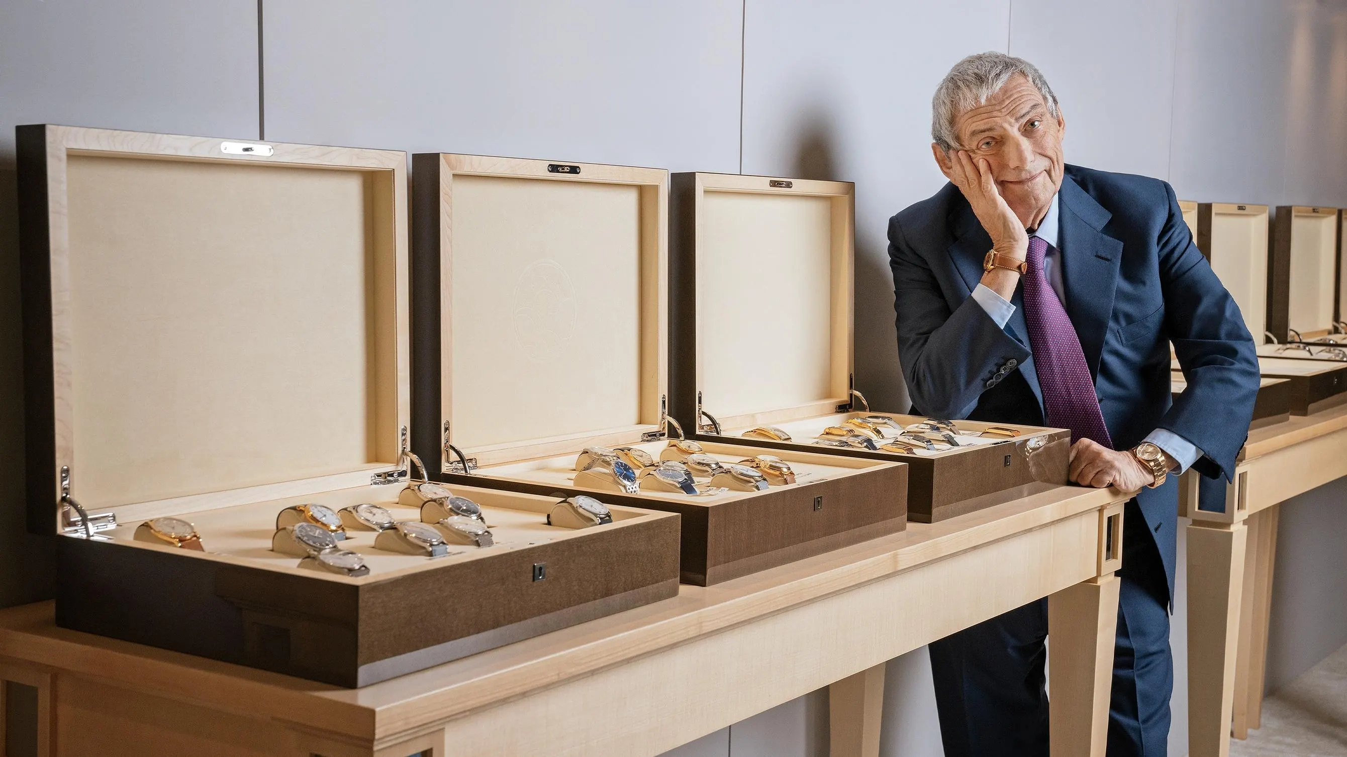 Inside a $450 million watch collection