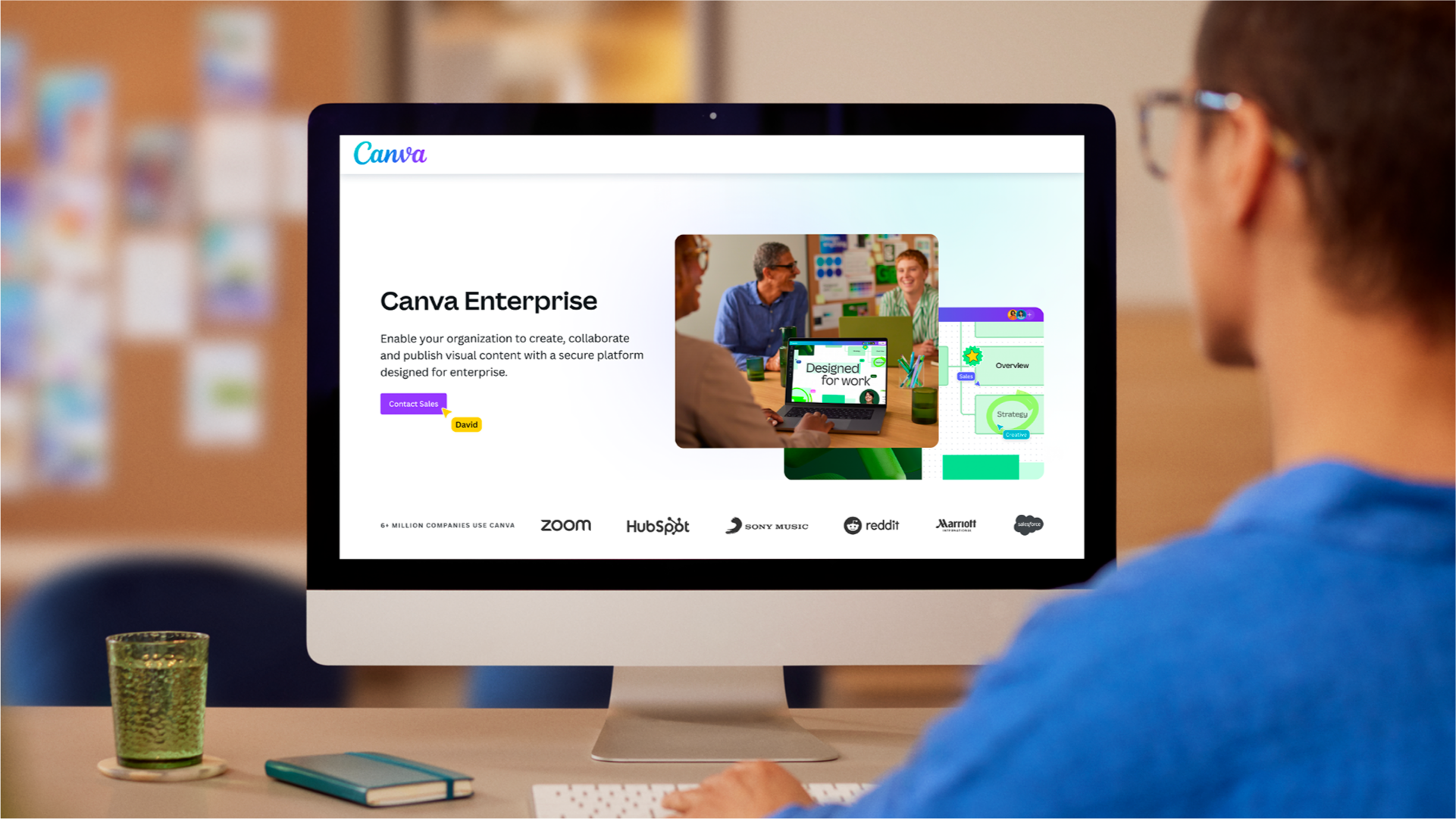 Canva gets a 'glow up’ to take on Salesforce and LinkedIn