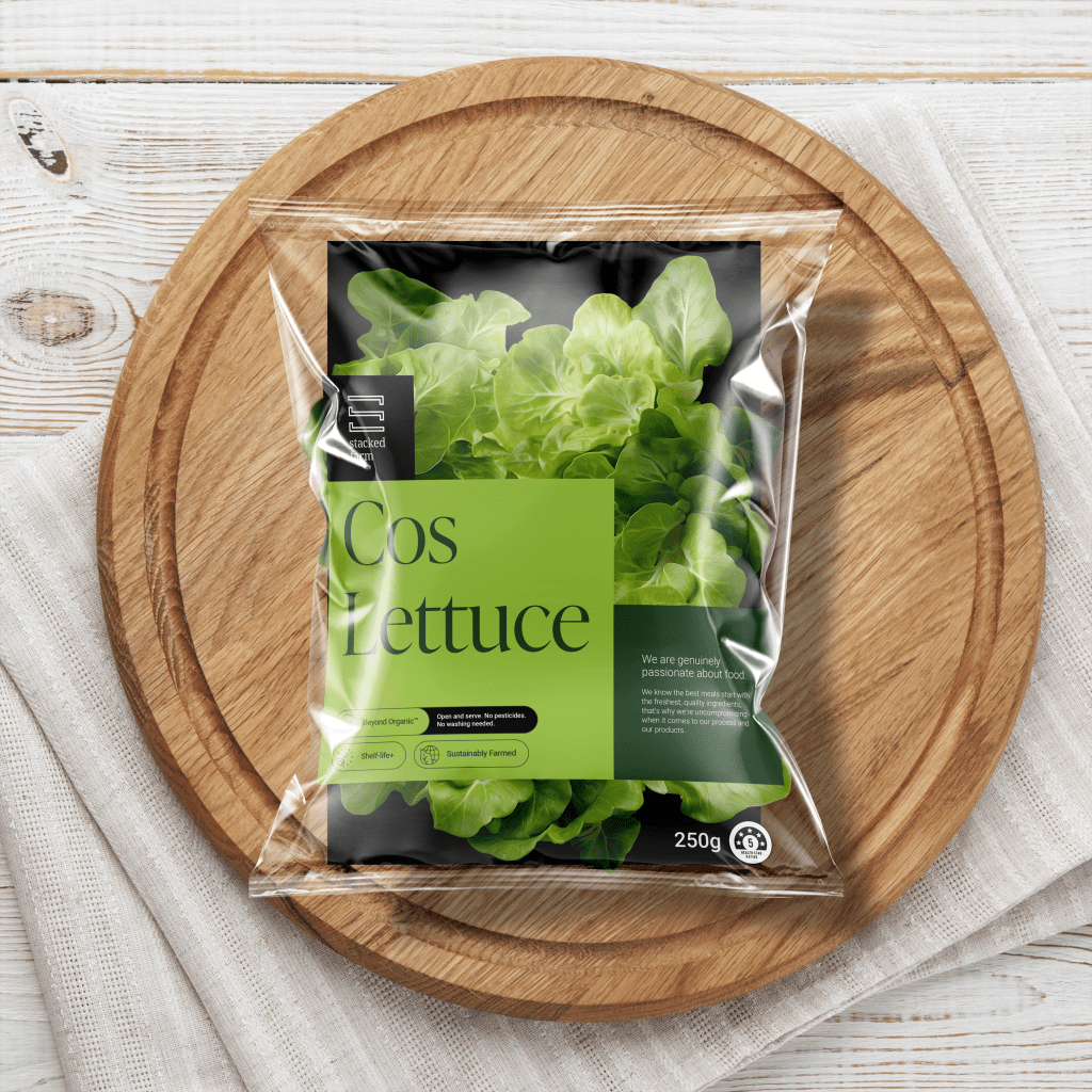 Inside Stacked Farm's robotic vertical farm