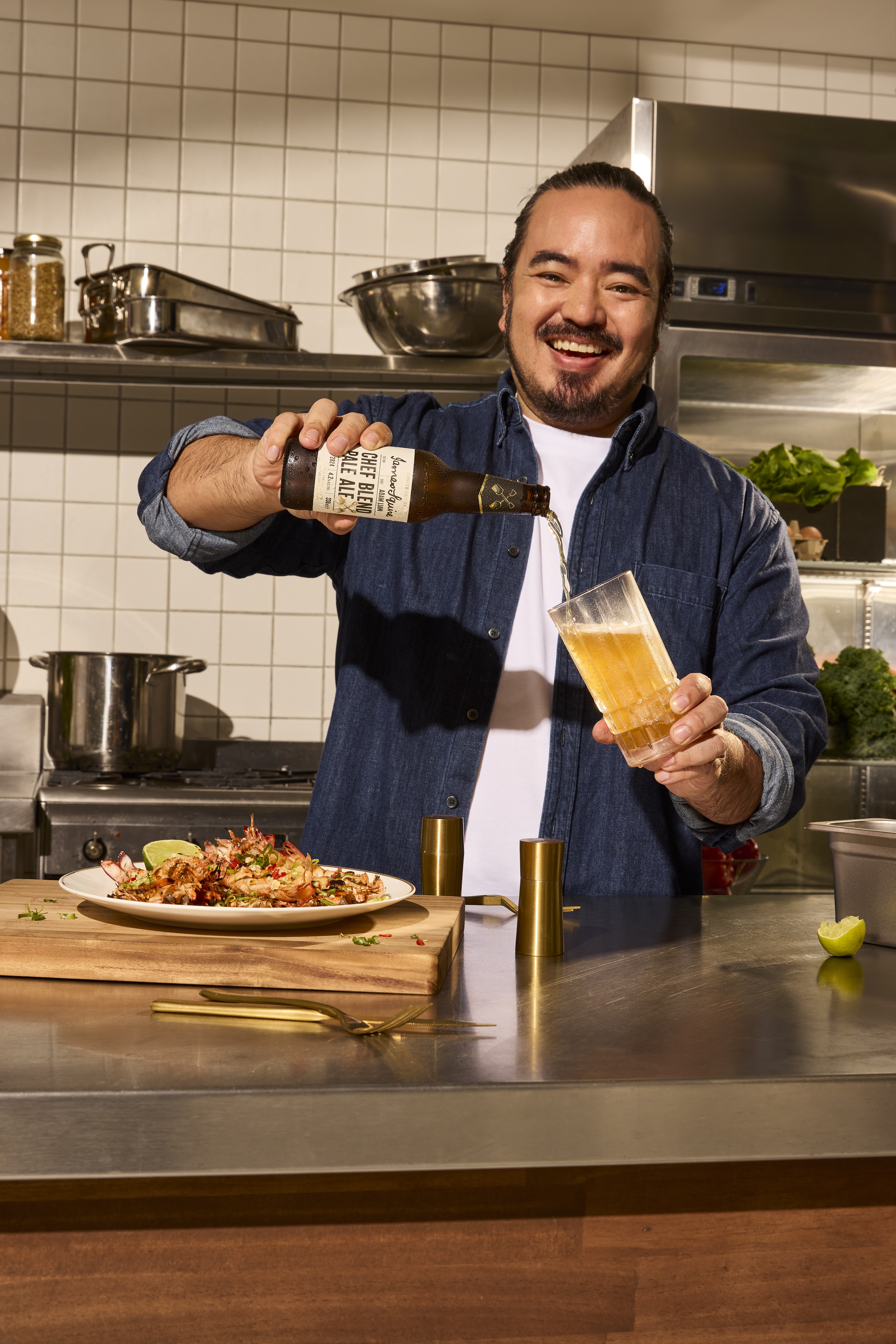 Adam Liaw wants to change how we approach food and beer