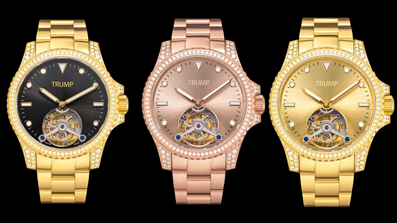 Trump touts $100,000 tourbillon Victory watches in his name