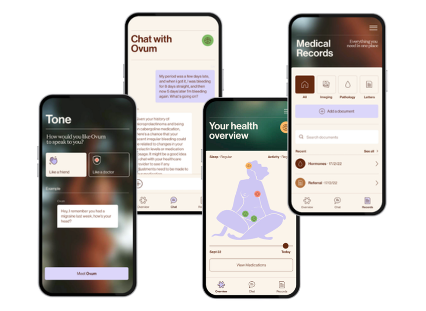 Ovum lands $1.7M to help aid women's health with AI app