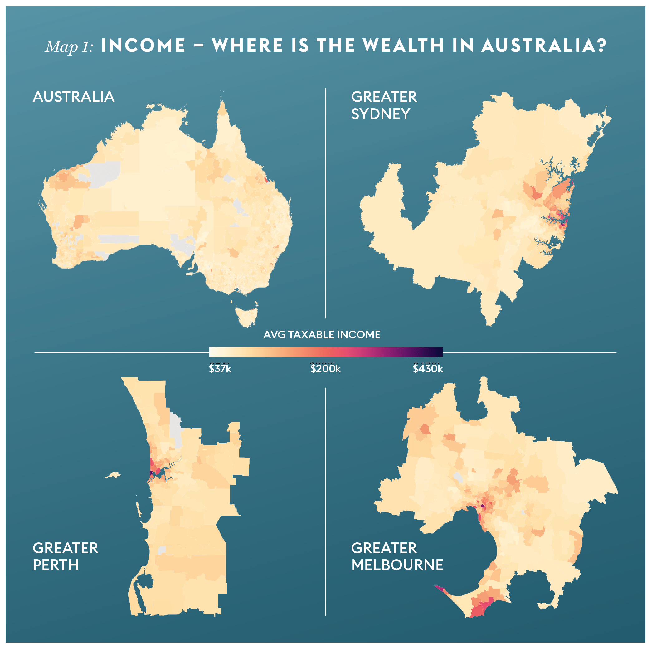 The Wealthiest (and Most Indebted) Suburbs in Australia