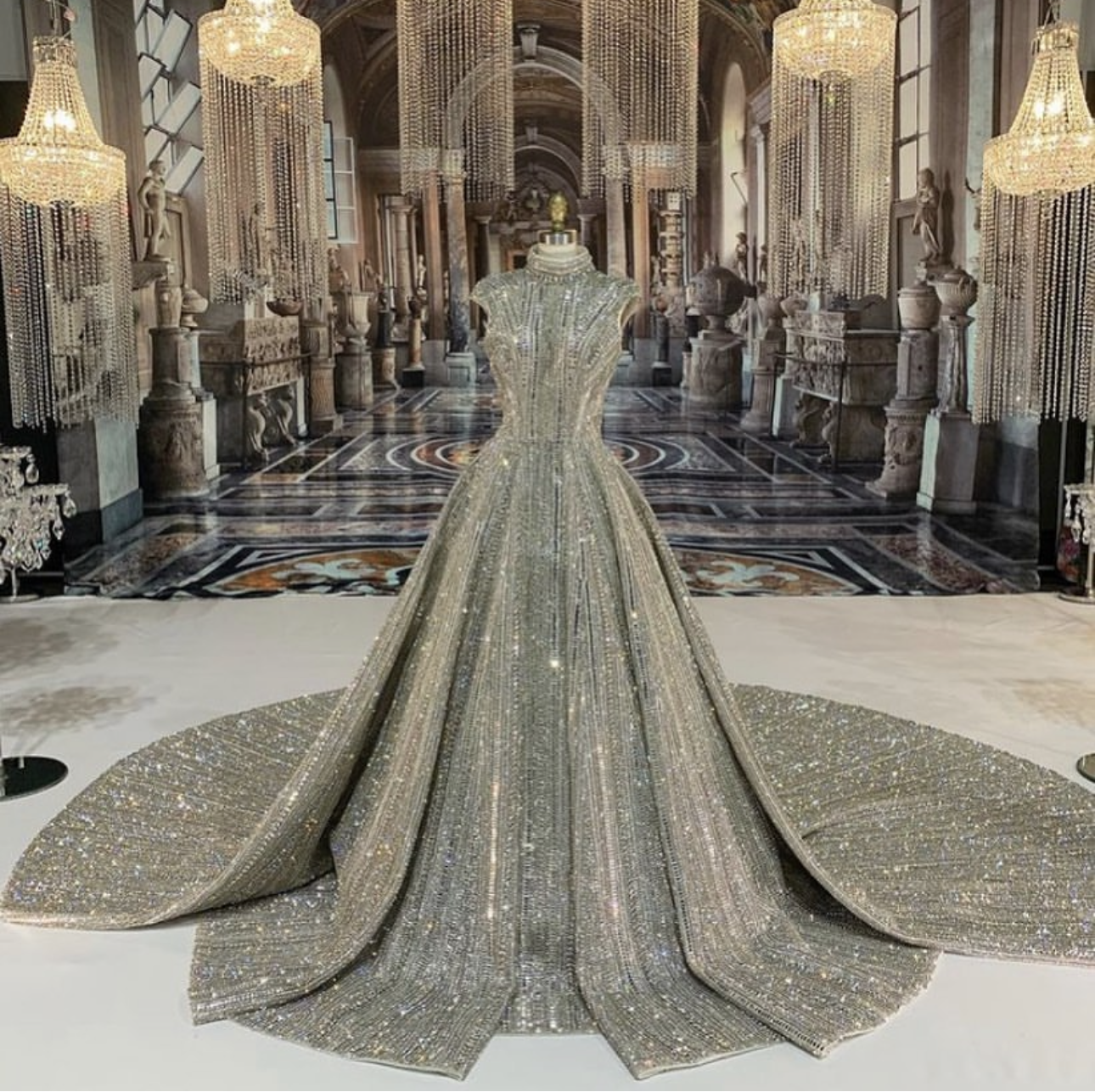 Inside the Making of a 150 kg, Million-Dollar Dress by Alin Le’ Kal