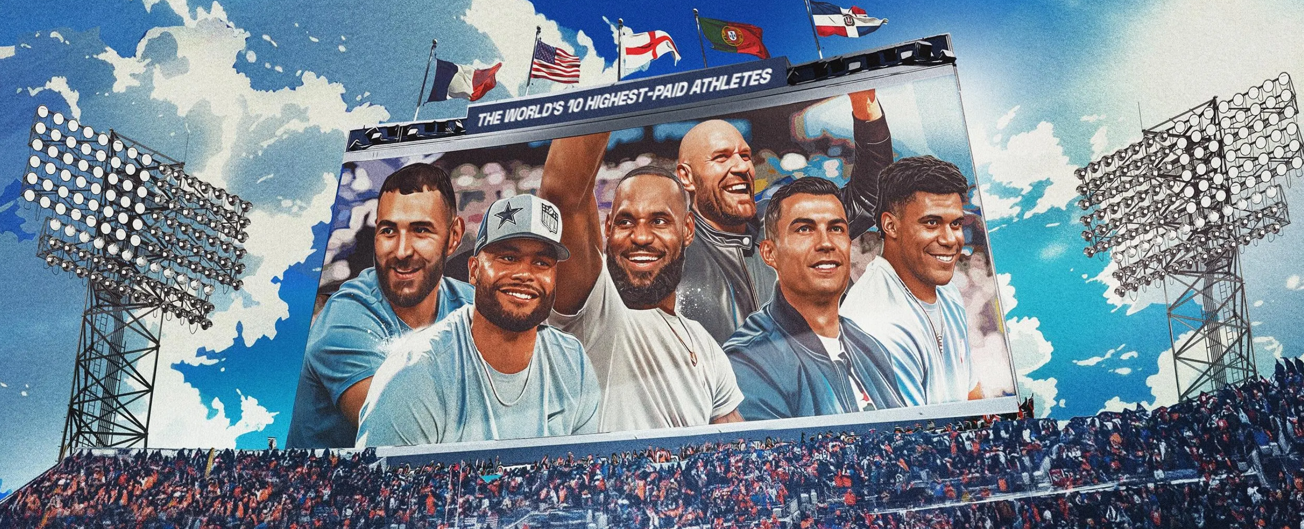 The world’s 10 highest-paid athletes 2025