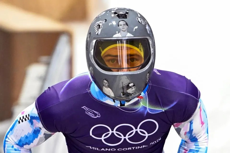 Ukrainian athlete disqualified from Winter Olympics over helmet