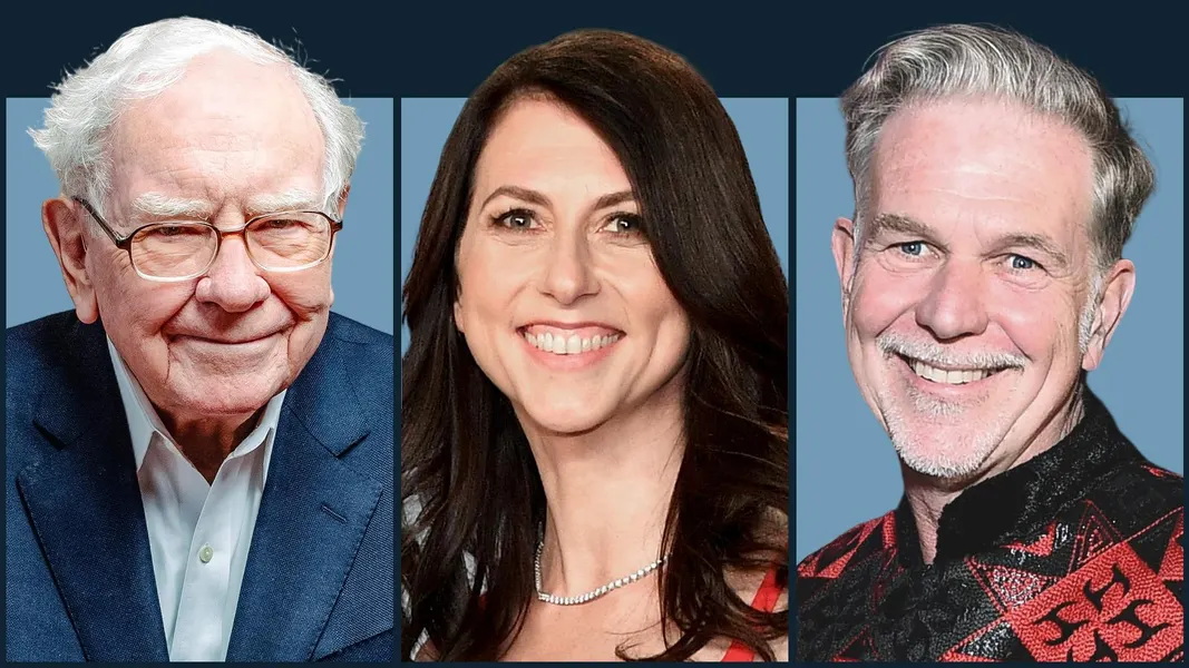 Reranking the world’s richest people by wealth – and altruism